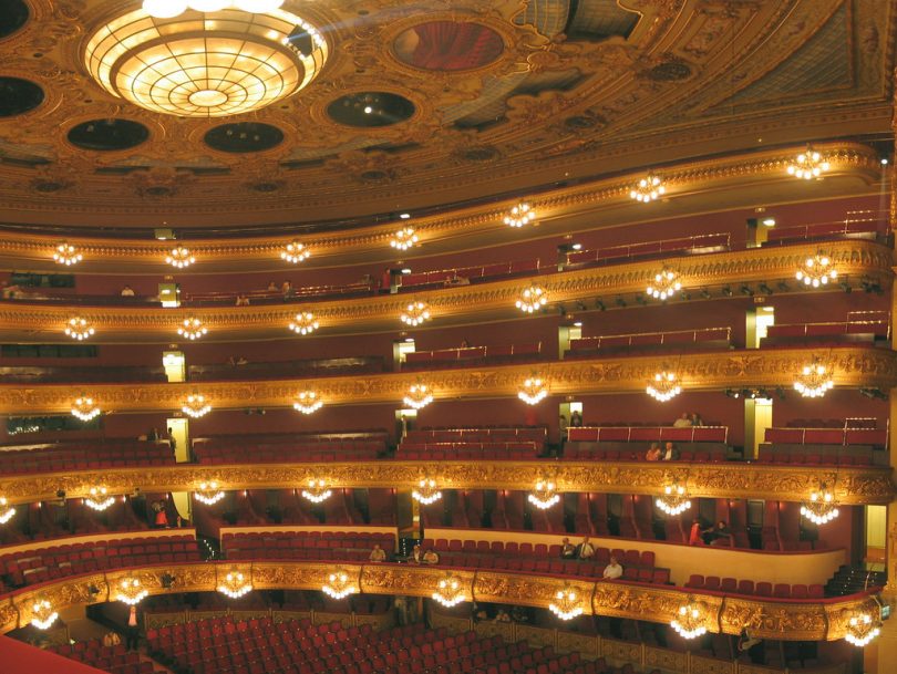 Il teatro dell'Opera di Barcellona